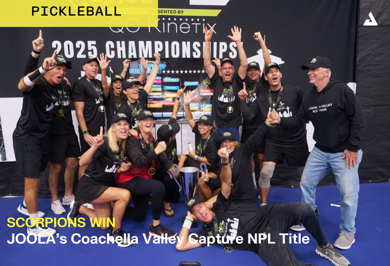 Coachella Valley Scorpions Win 2025 NPL Championship - JOOLA USA