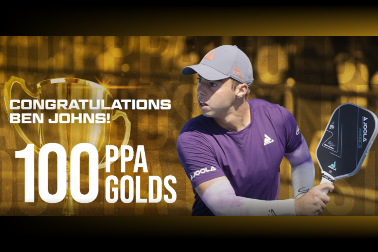 Ben Johns: Making History with 100 Gold Medals on the PPA Tour - JOOLA USA