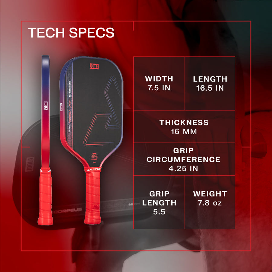 JOOLA Perseus Heat Vision Pickleball Paddle - JOOLA USA